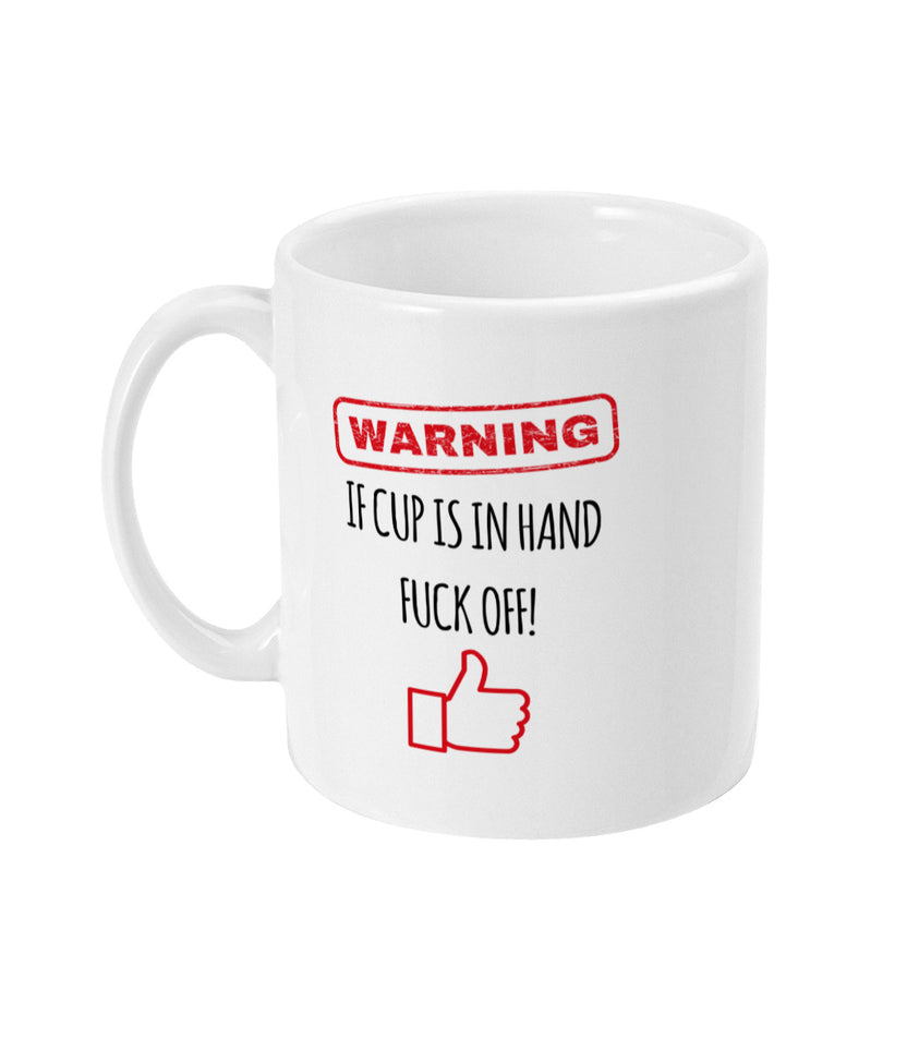 Fuck Off Mug – Funny Rude Prank Coffee Cup Gift – Prank Presents